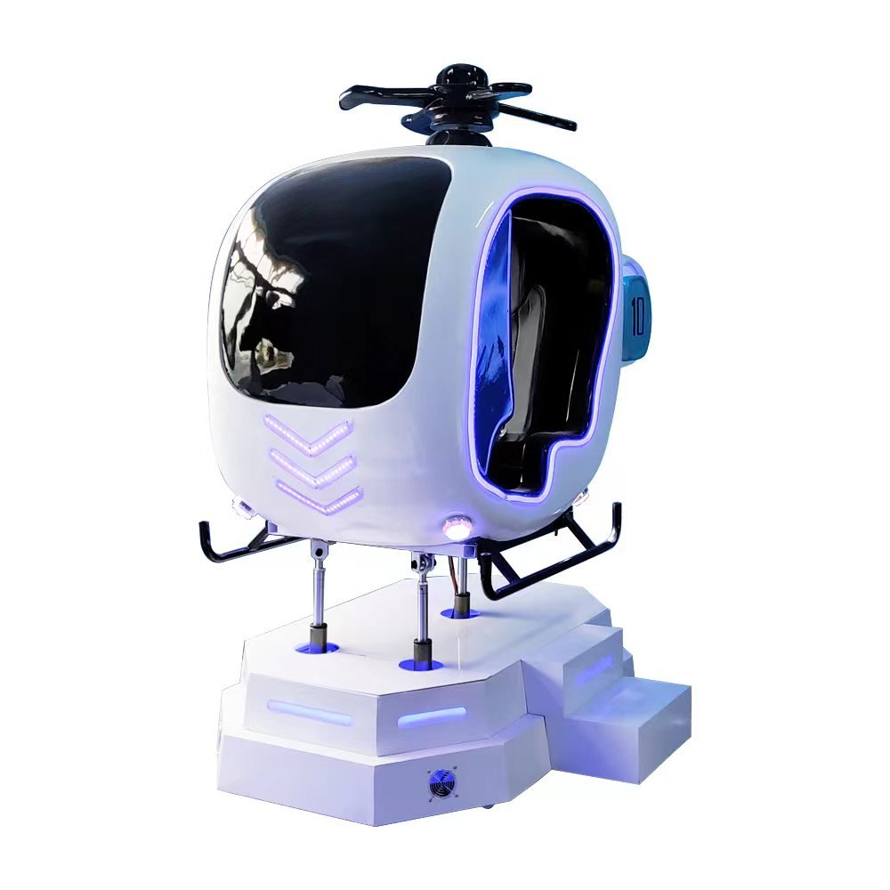 VR Attractions 9D Flight VR Helicopter - dagames
